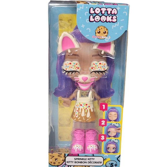 Mattel | Toys | Mattel Lotta Looks Sprinkle Kitty Accessory Mood Pack ...